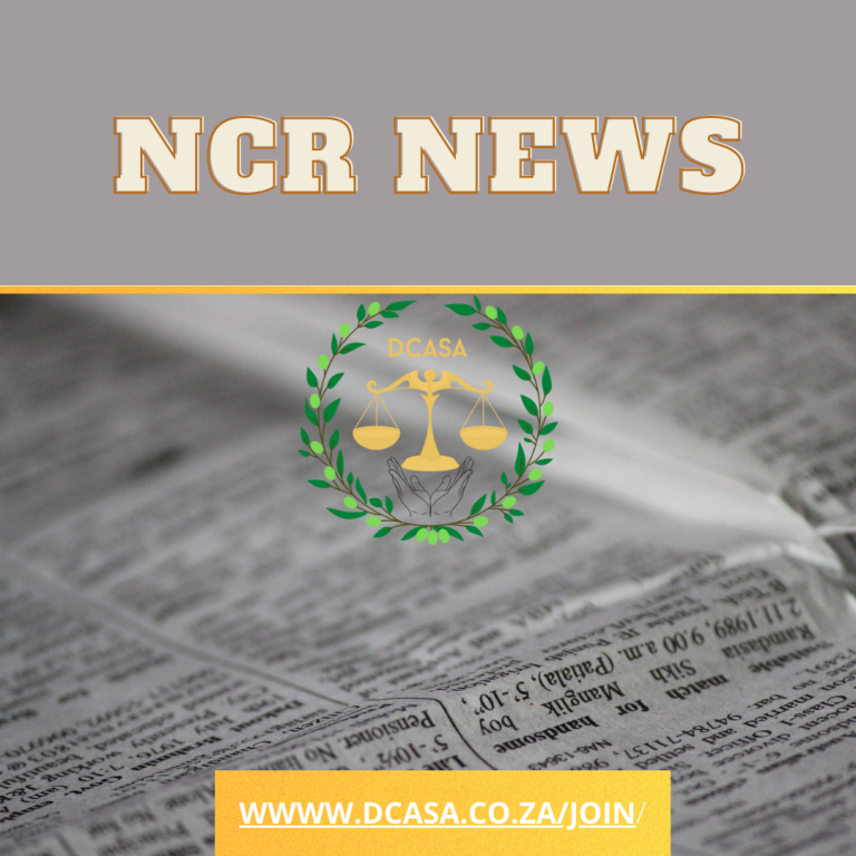 DC ANNUAL RENEWAL - NCR REGISTRATION - DCASA